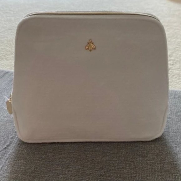 GUERLAIN | Bags | Guerlain Paris Makeup Honeycomb Pattern Bee Bag Soft ...